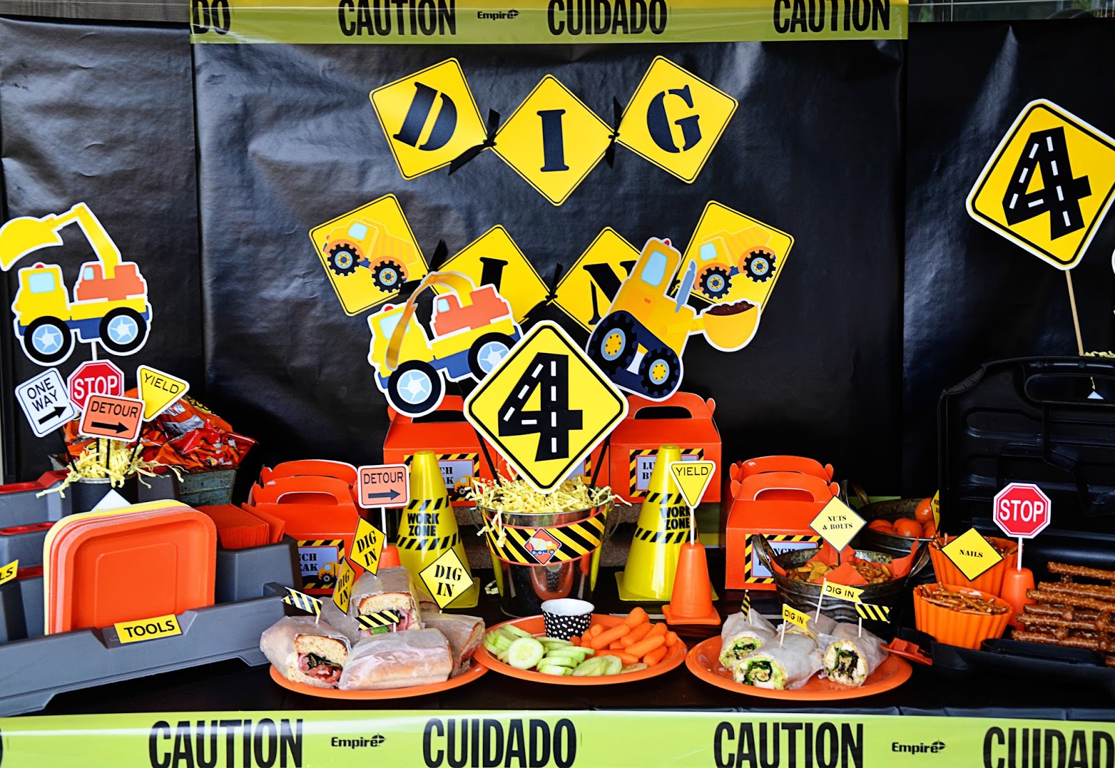 Amanda's Parties To Go: Construction Party