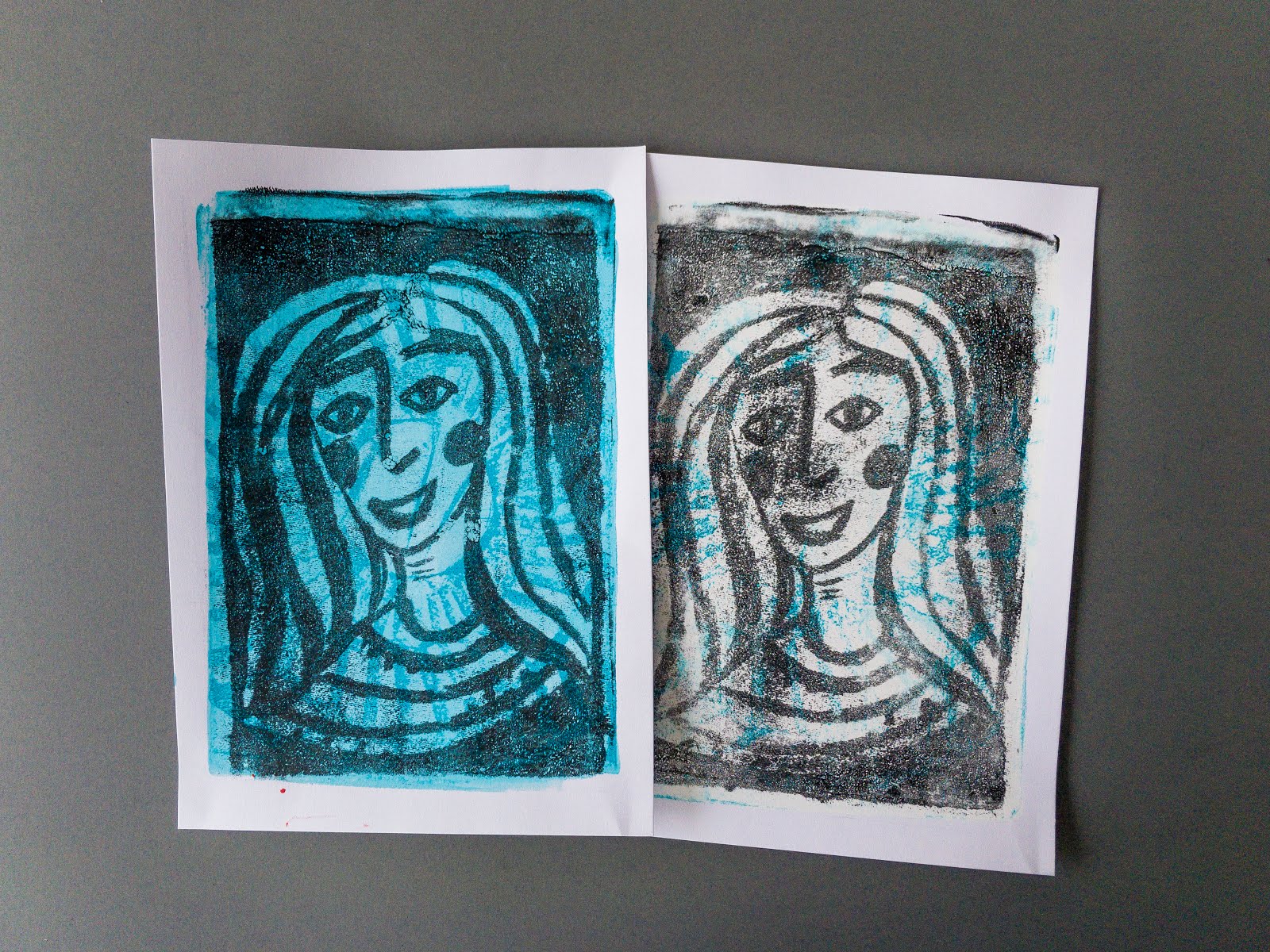 Gelli Arts Gel Printing with Crayon Resist - Aqr Arts