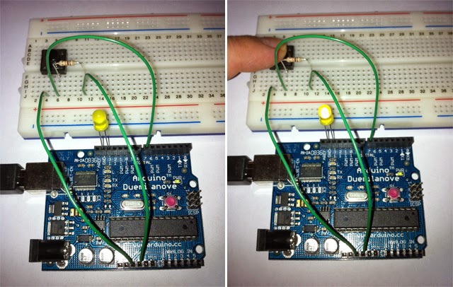 Tecno SEK 2015 4ºC Grupo 1: Práctica Arduino: Diodos LED