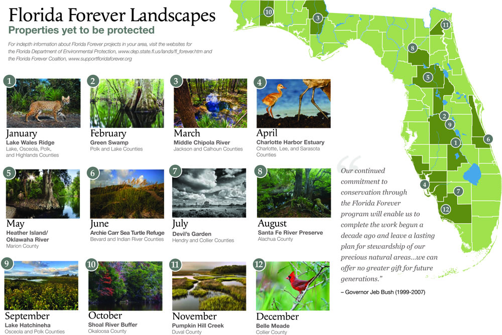David's photo blog: 2012 Florida Forever Calendars