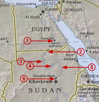 A história do antigo Egito 2500 aC a 1500 aC: Parte 3/6