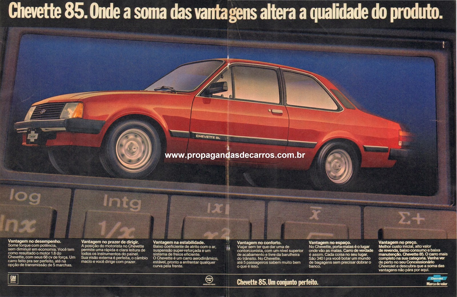 Crônicas Automotoras: História do Chevette (1985)