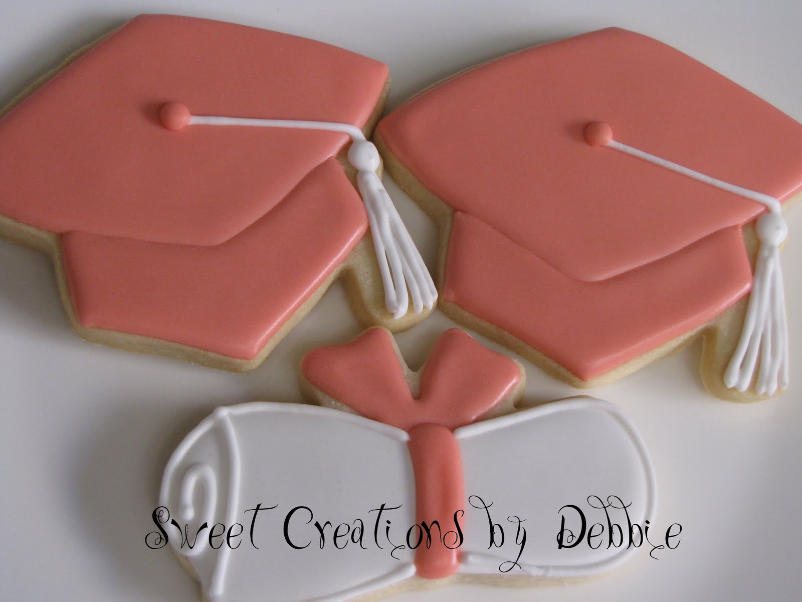 Sweet Creations by Debbie: Graduation Cookies