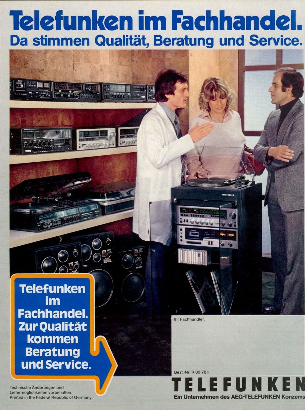 Blog Michała - SP9LE. : Katalog firmy Telefunken - 1978 - 1979 rok.
