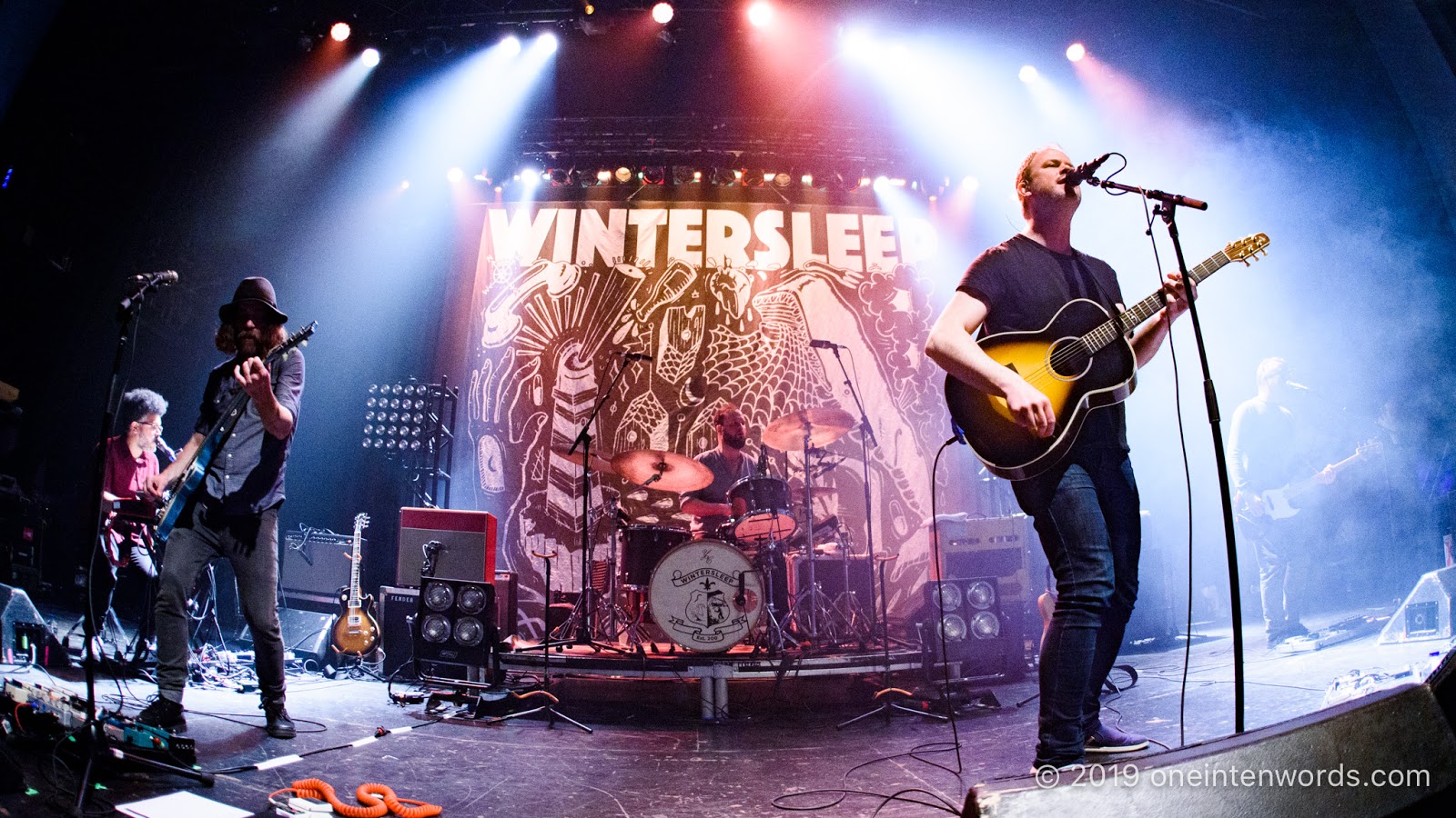 one in ten words: Wintersleep at The Danforth Music Hall - Concert Photos
