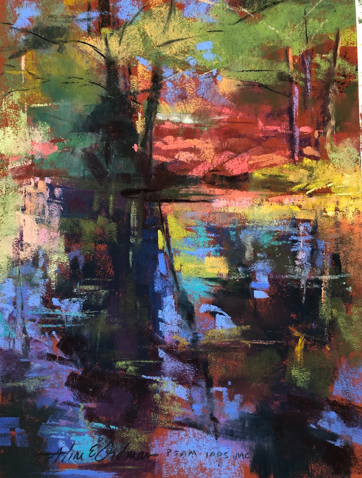 Aline Ordman Art: Kanuga Watermedia Workshops
