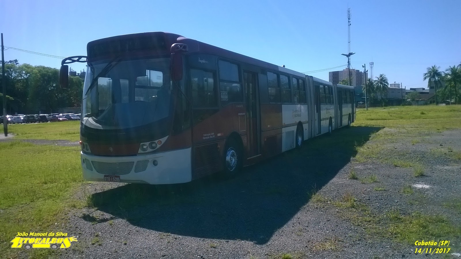 LitoralBus 11: Caio Top Bus em Cubatão (4)