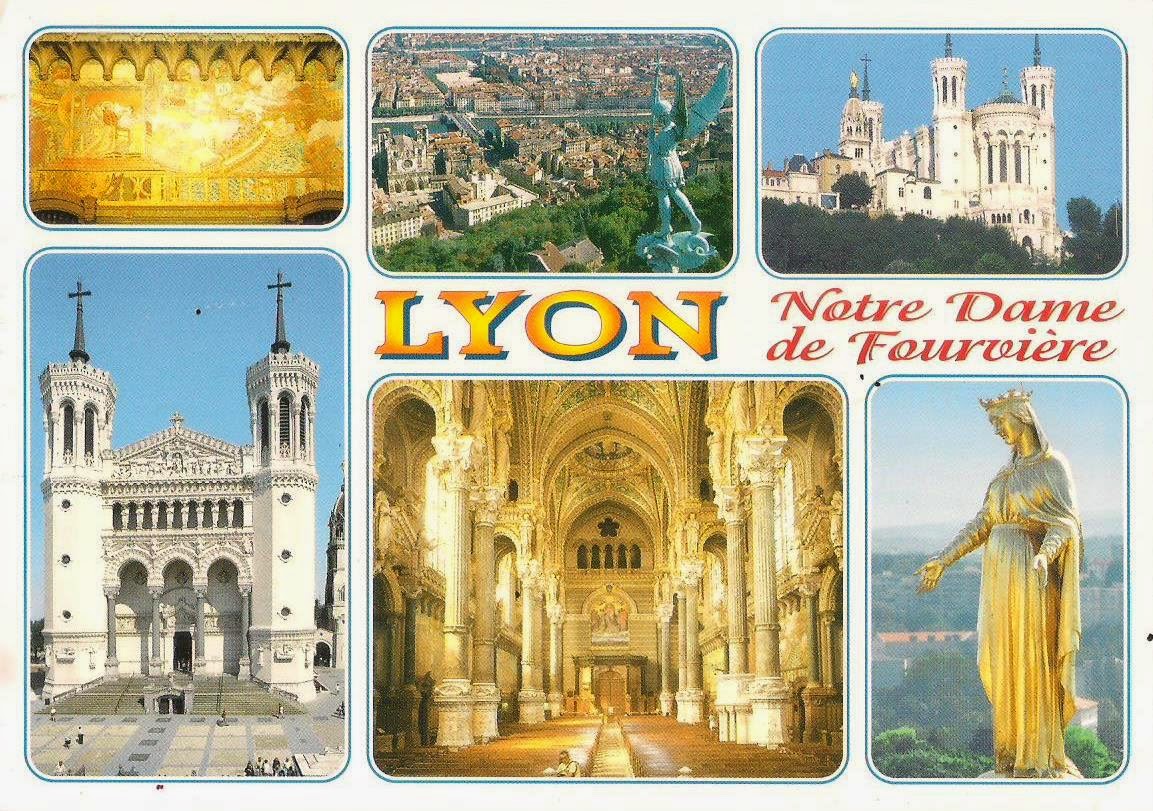 MY UNESCO WHS POSTCARDS COLLECTION: FRANCE - Historic Site of Lyons