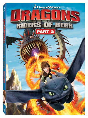 Create With Mom: Win Dragons: Riders of Berk Volumes 1 & 2 DVDs