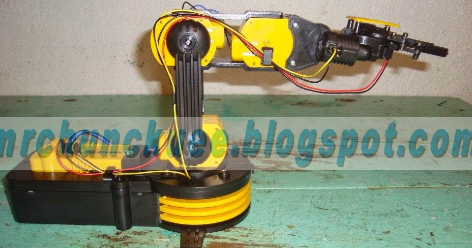 Kit de brazo mecánico con control alámbrico