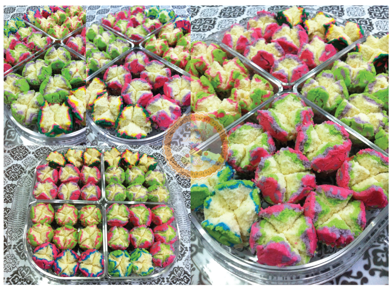 Apam Mekar a.k.a Apam Blossom (Apam Citrawarna) |HoneyzDelights