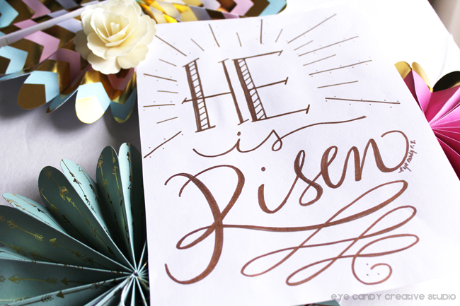 Eye Candy Creative Studio: ART PRINT :: HE is Risen