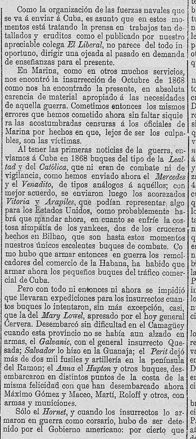 Hojas de prensa para la historia de Cuba.: 165 aniversario del ...