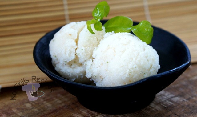 Lychee Lemon Sorbet ~ 荔枝柠檬沙冰