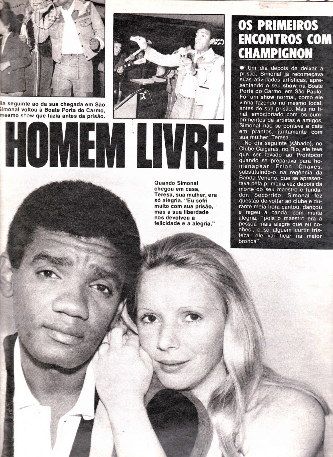 REVISTA MELODIAS: REVISTA AMIGA - WILSON SIMONAL