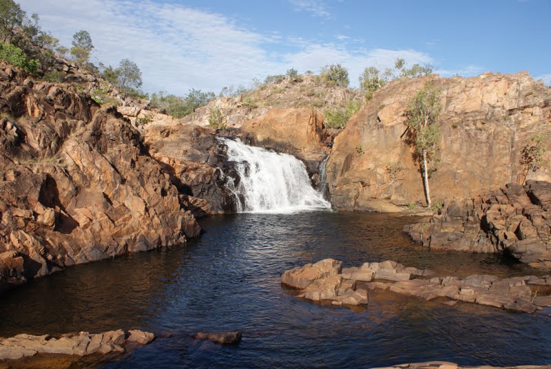 Nele & Andrew Around Oz: Edith Falls Campsite, Nitmiluk National Park, NT