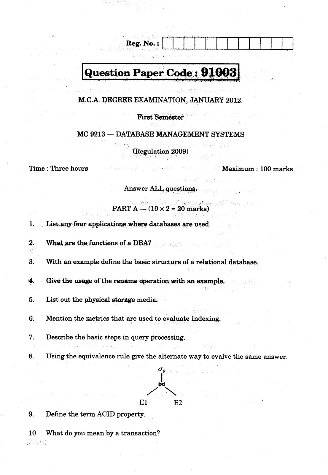%LITTLE DROPS%: 1st SEM MCA ANNA UNIVERSITY MODEL QUESTION PAPER ...