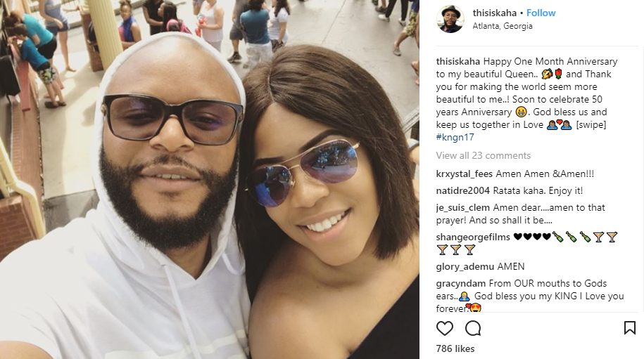 Kaha reveals how he met wife on Instagram and got married to her months ...