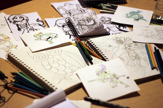 Making Your Own Art Line: Planning, Drawing, and Scheming