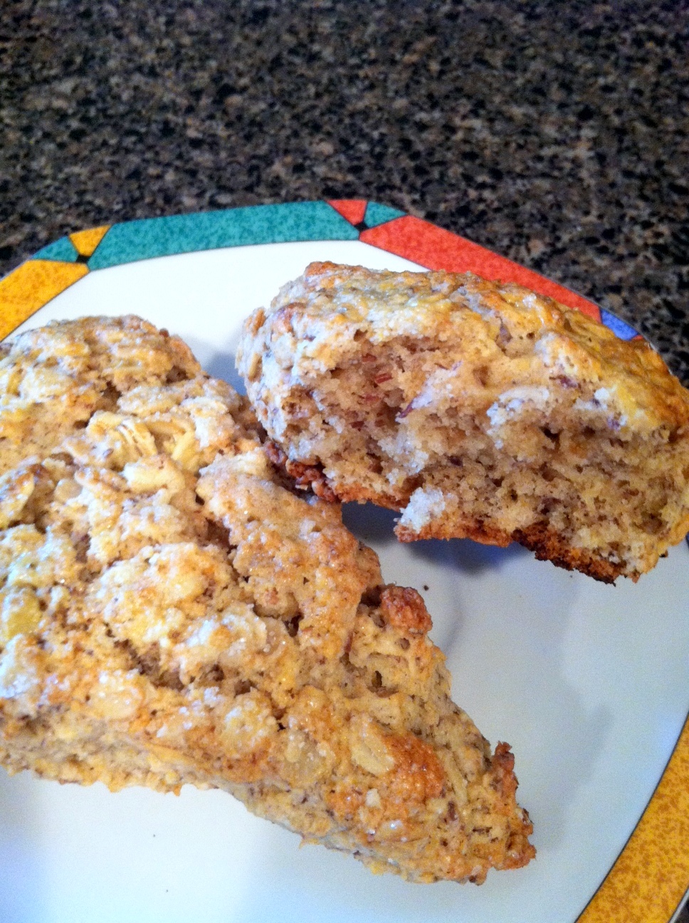 The Friendly Table: Lighter Oatmeal Scones