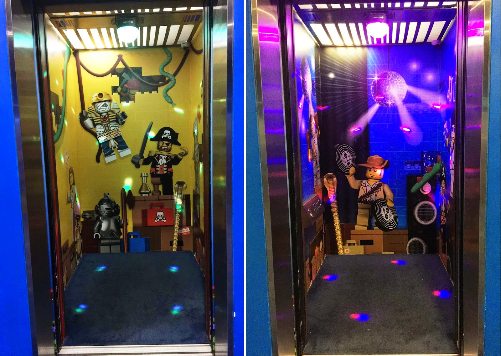 Lizzie as a Mummy: Legoland Hotel Malaysia