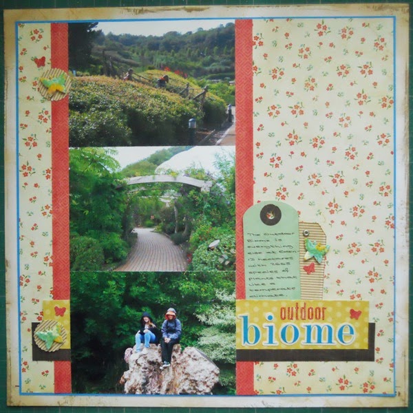Amanda's Scrapbook Pages: Outdoor Biome
