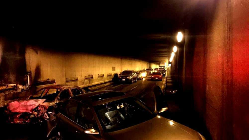 Caldecott Tunnel fire