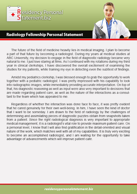 Residency Personal Statements Tips