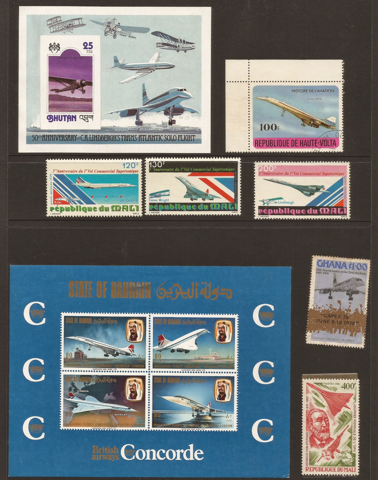 Aviation Stamps: Concorde