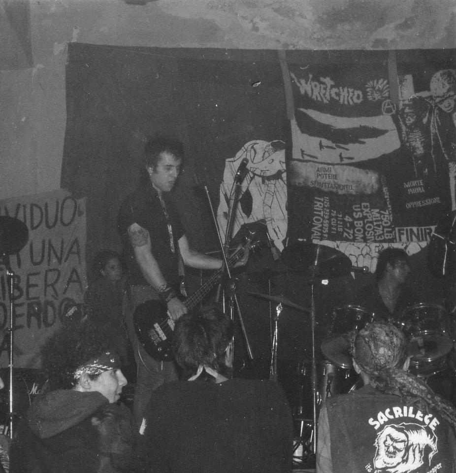 hardcore punk: Wretched - Libero Di Vivere Libero Di Morire LP (1984)