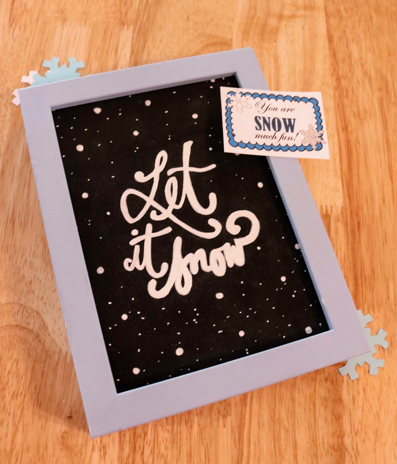 RuthAnne Strong: January Love Notes Snow