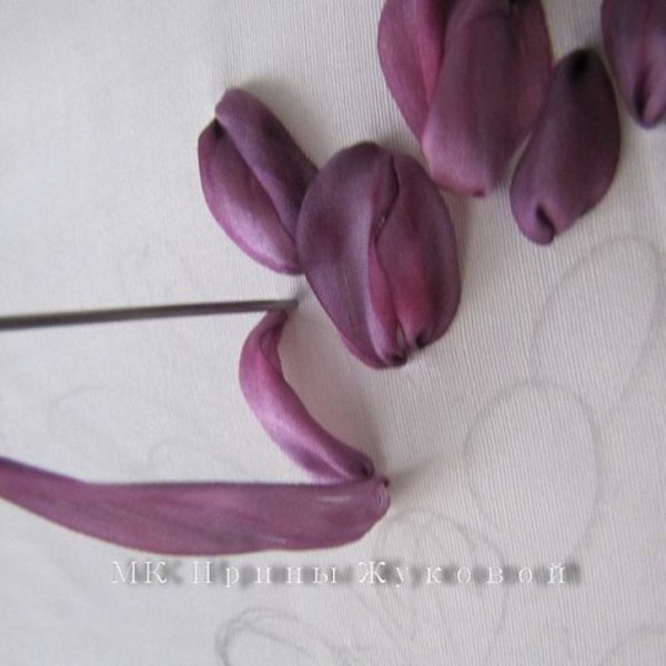 Tina's handicraft : step by step photo tutorial- how to make ribbon bouquet