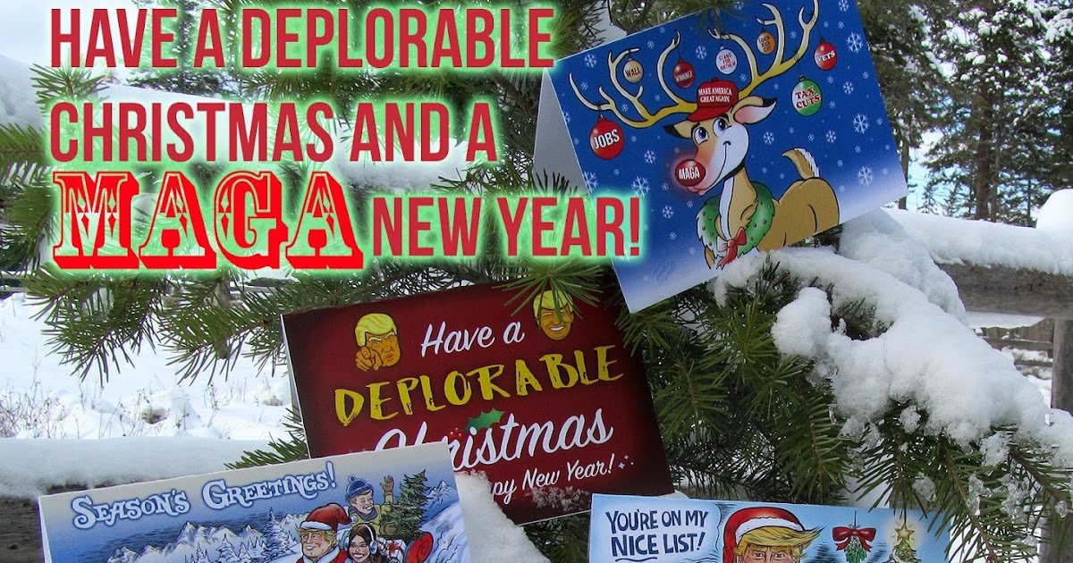 Rogue Cartoonist: MAGA Christmas Cards: