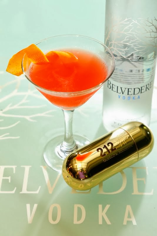 CHASING FOOD DREAMS: Belvedere Vodka with Carolina Herrera New York 212 ...