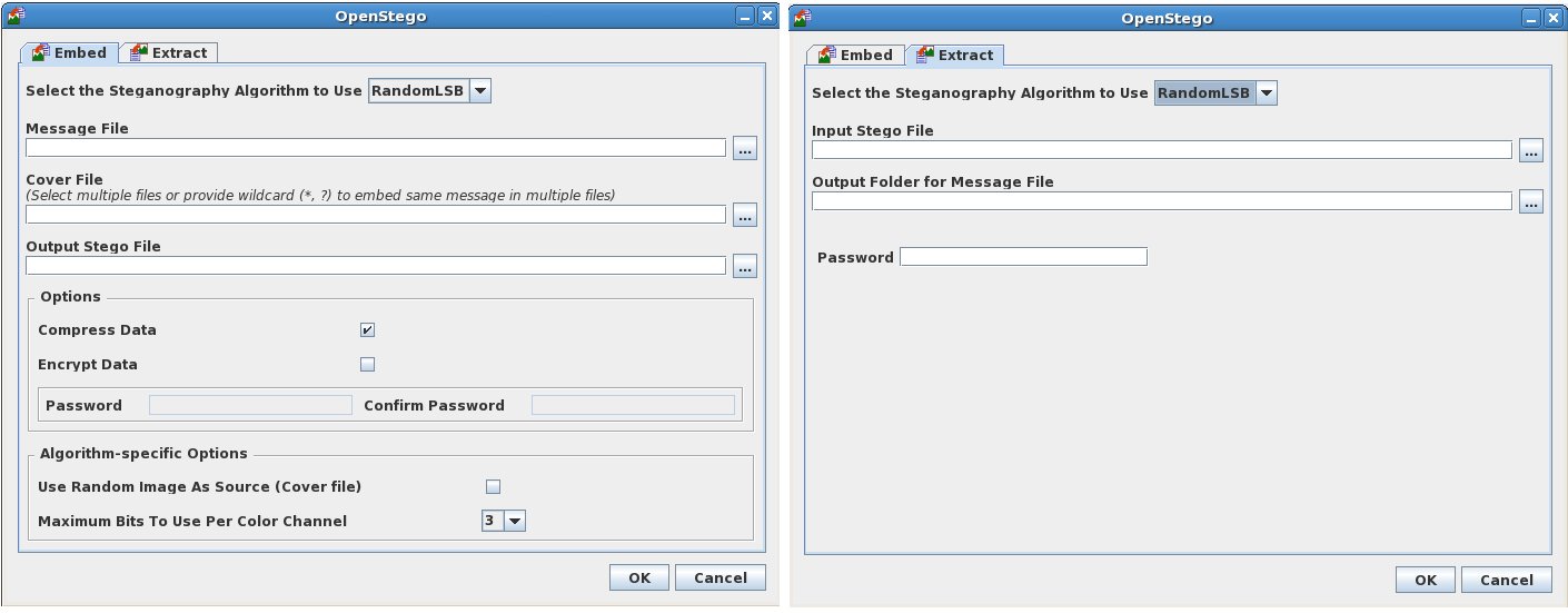 OpenStego Herramienta de Esteganografia