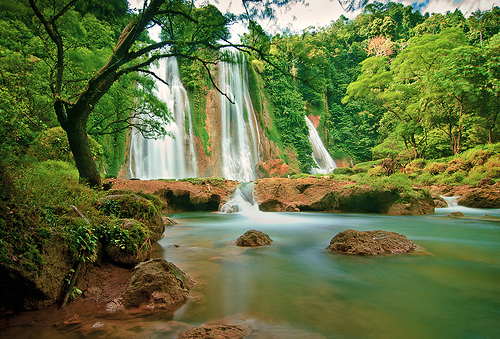 Curug Cikaso The Beautiful Waterfall in Sukabumi, Western Java ...