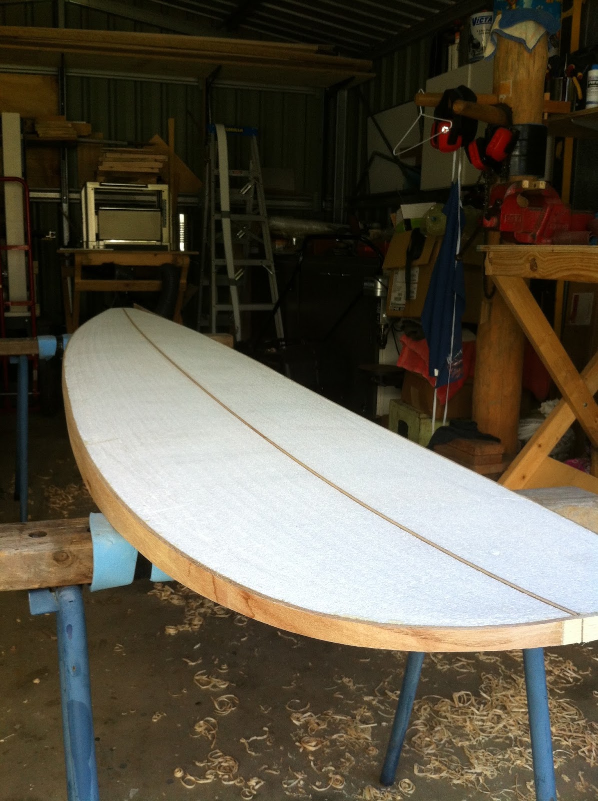 Wood Buddha - Building Wood Surfboards: Building a Foam Core Wood ...