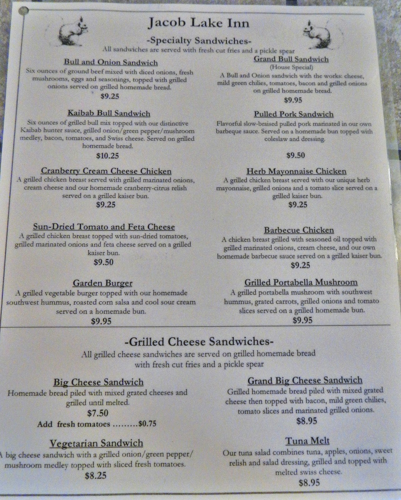 Food Adventures of a Comfort Cook: Jacob Lake Inn; Kaibab National ...