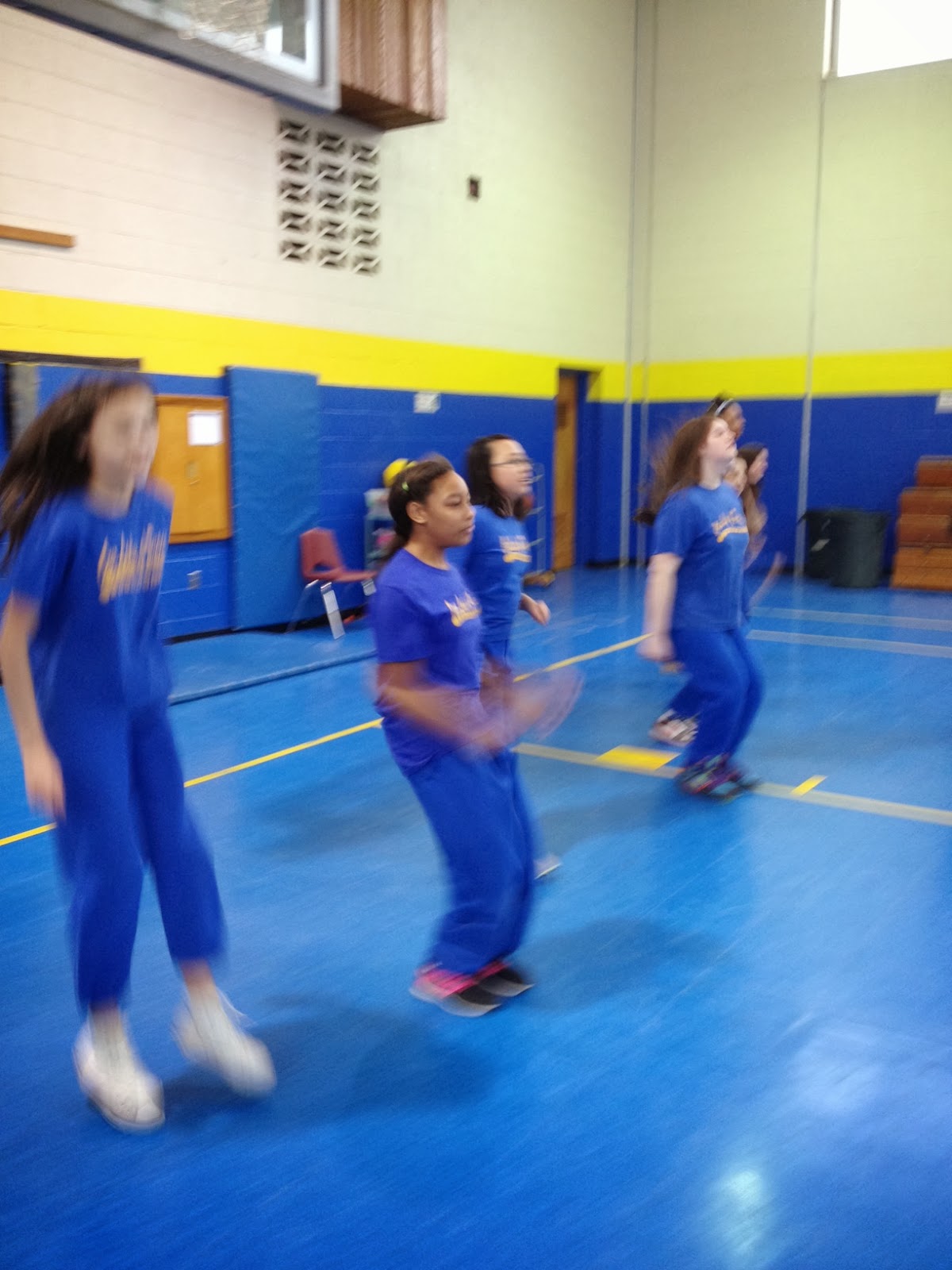 Our Lady of Peace School: Fun in gym class....