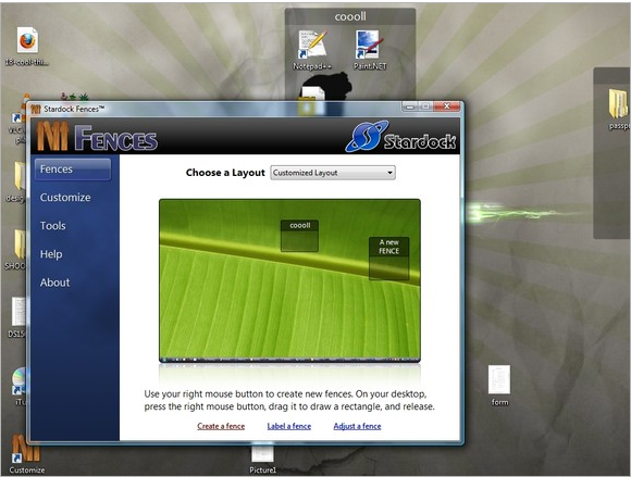 Fences app that organize your desktop. ~ Study Point