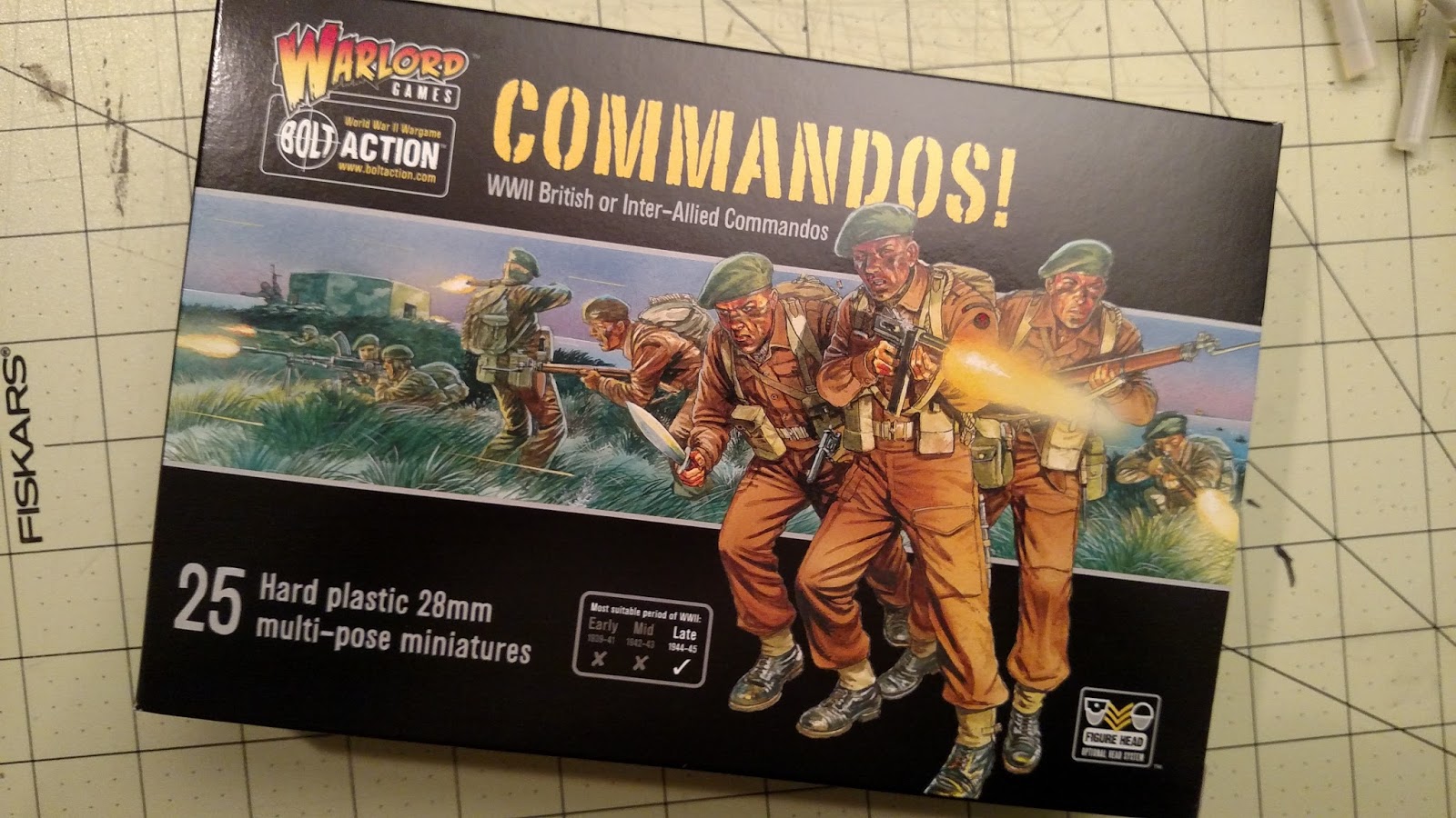 Battleground Hobbies: Bolt Action British Commandos From Warlord Games
