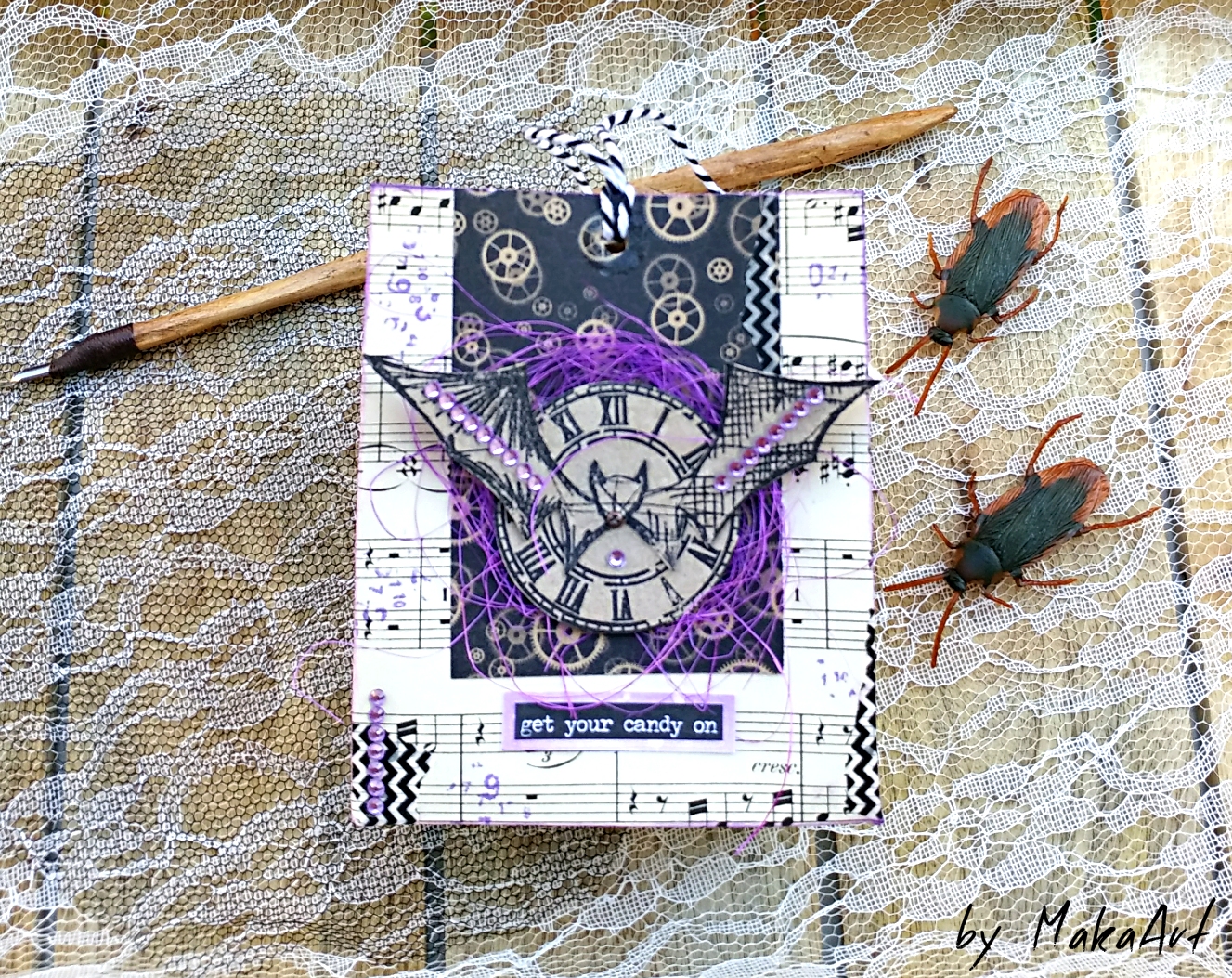 My journey through the mixed media world...: *Sweet or sour?*