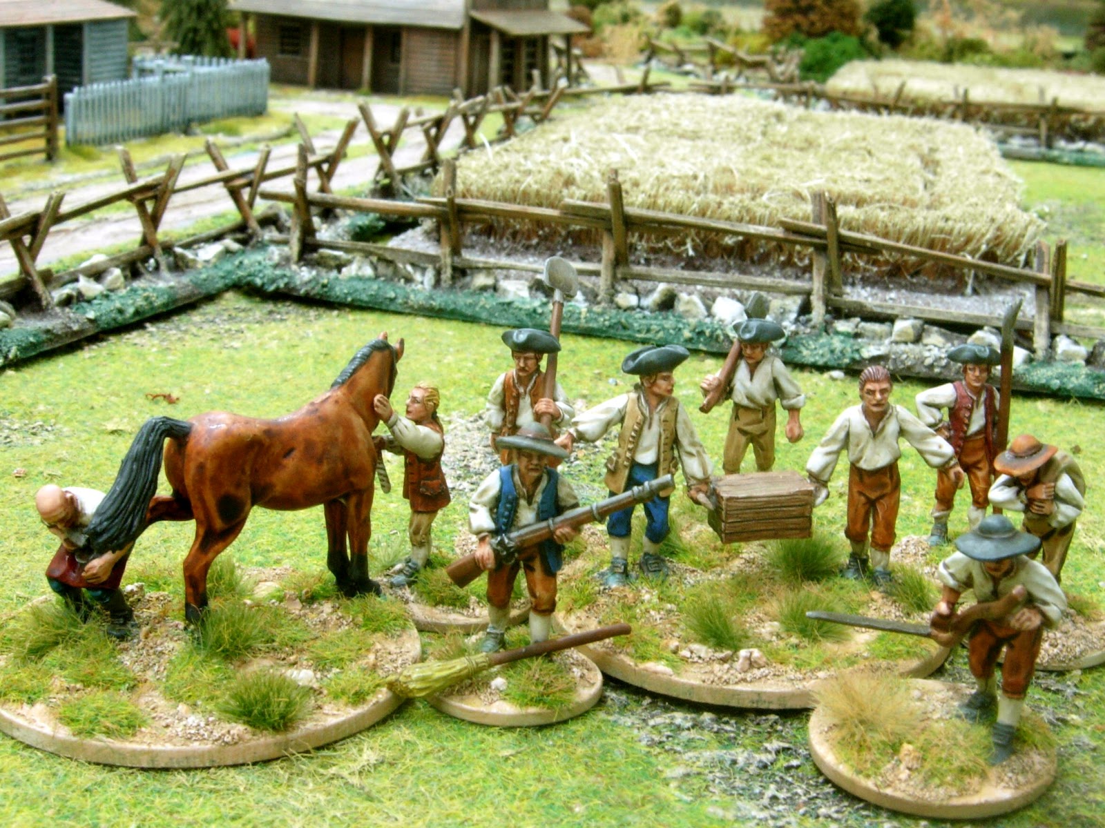 Wargaming with Silver Whistle: AWI Perry Buildings and Minden ...