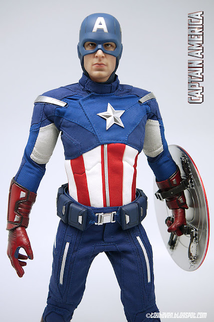 Review III: Hot Toys 1/6 scale Captain America 12-inch Collectible ...