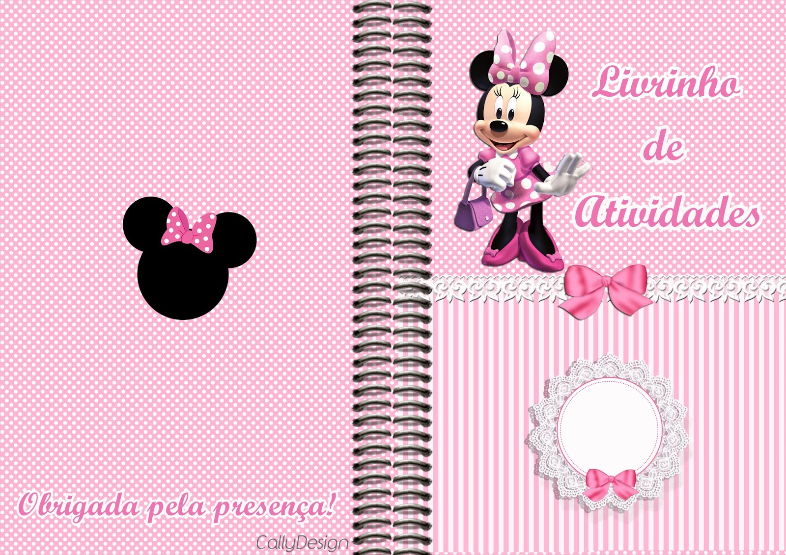 Kit Personalizado Aniversário "Minnie Rosa" para Imprimir - CALLY'S ...