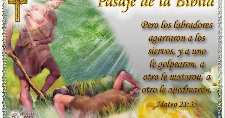 Vidas Santas: Santo Evangelio según san Mateo 21:35