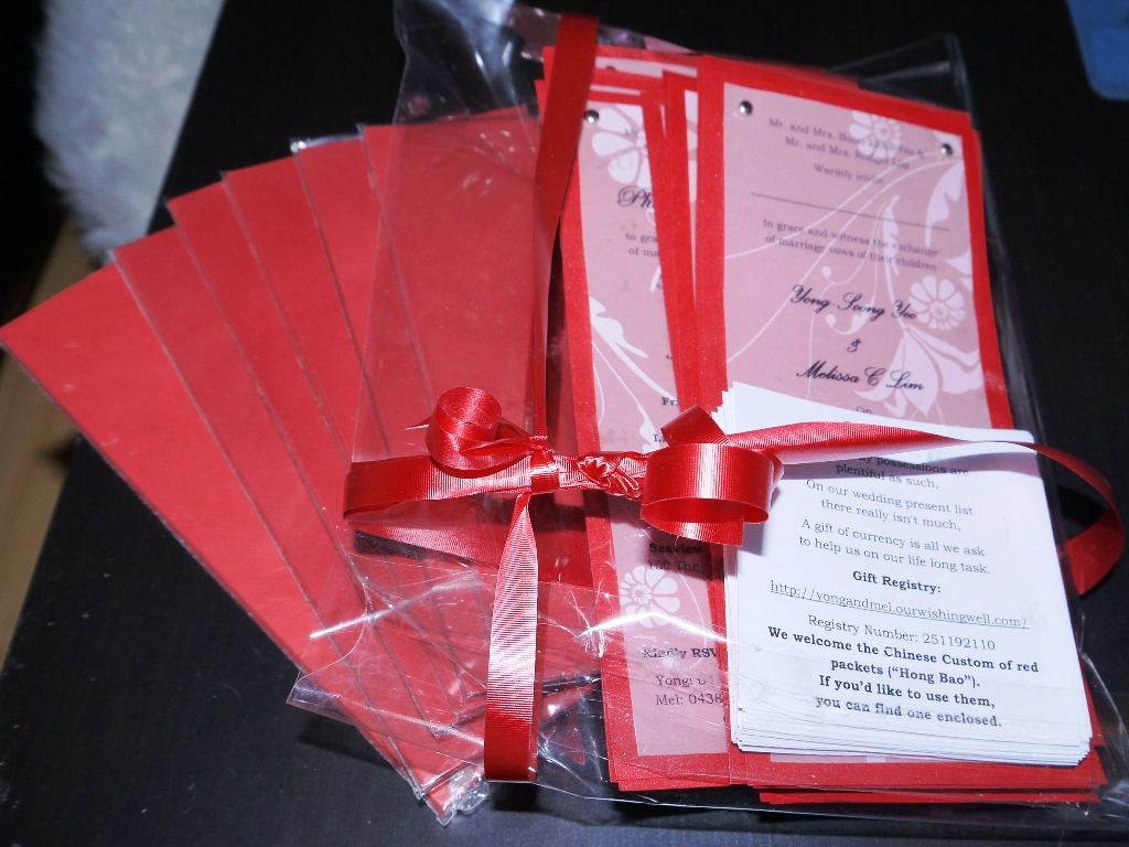 Yong and Mel's Wedding Blog