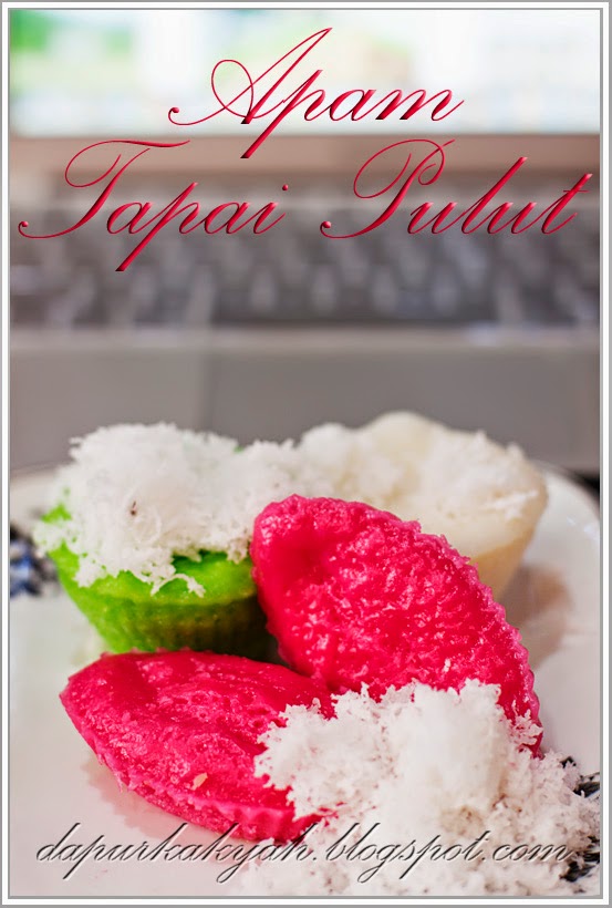 Apam Tapai Pulut - Koleksi Resepi Zaman Berzaman