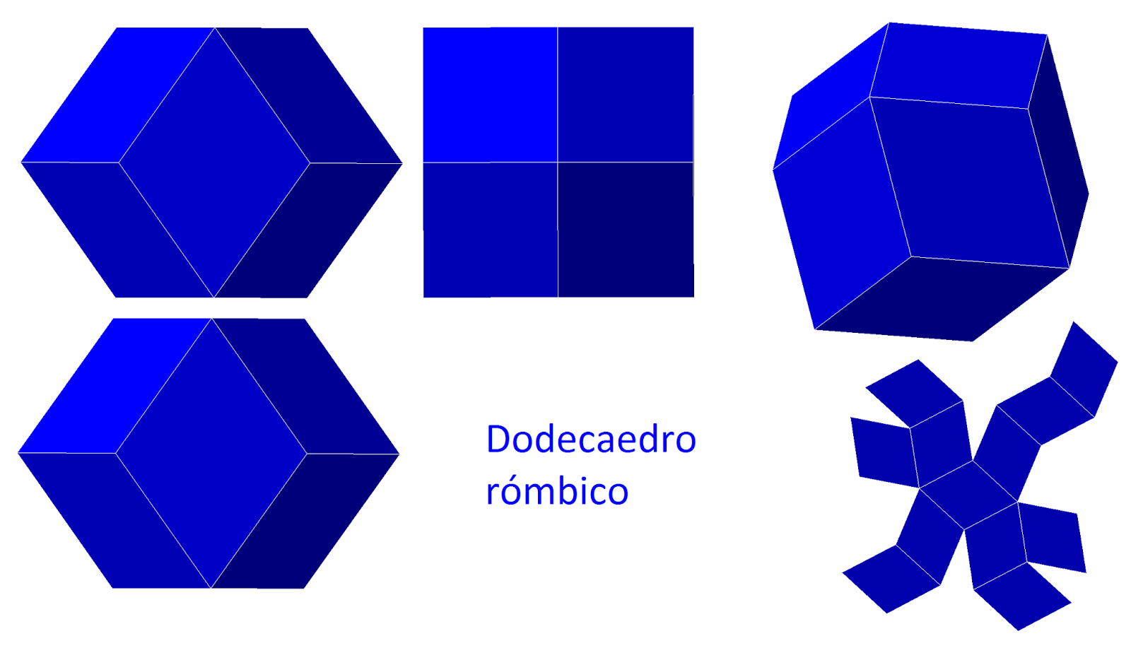 Superficies poliédricas: Poliedros de Catalan