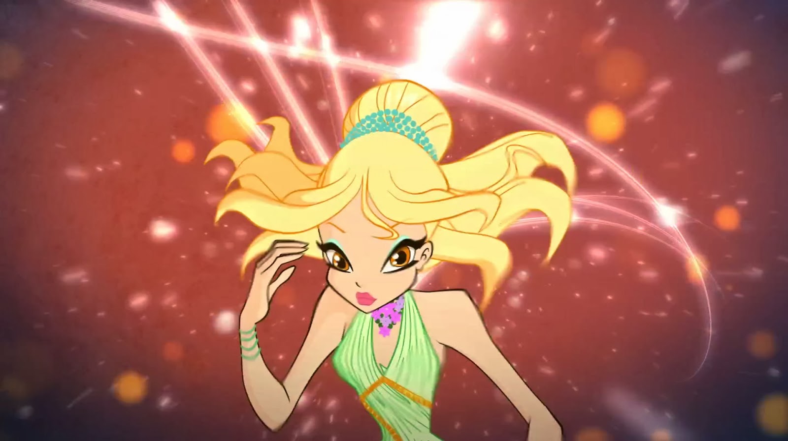 Imágenes de la transformación Daphne Sirenix!! - Winx Club All